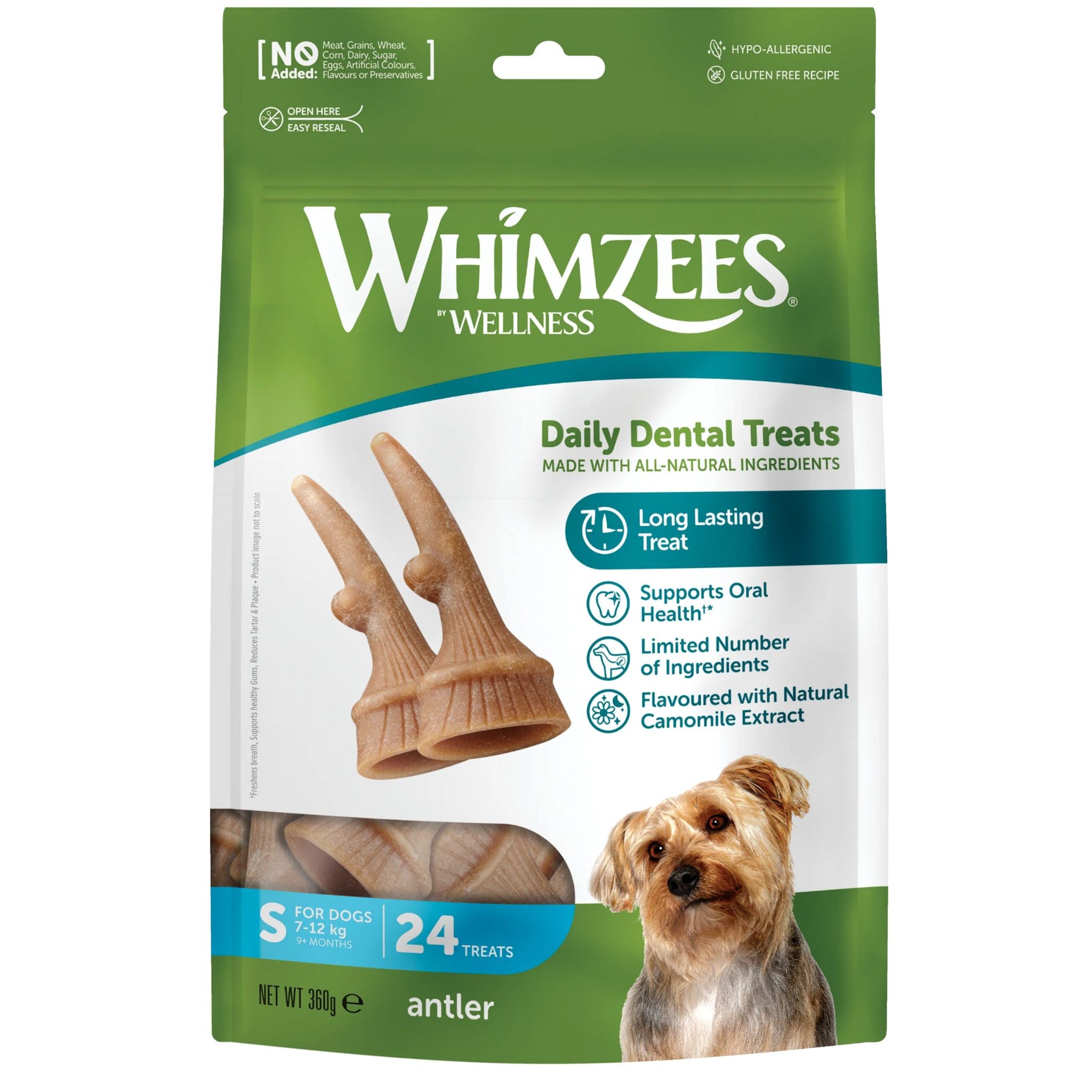 Whimzees Dental Dog Treats Occupy Antlers | PeekAPaw