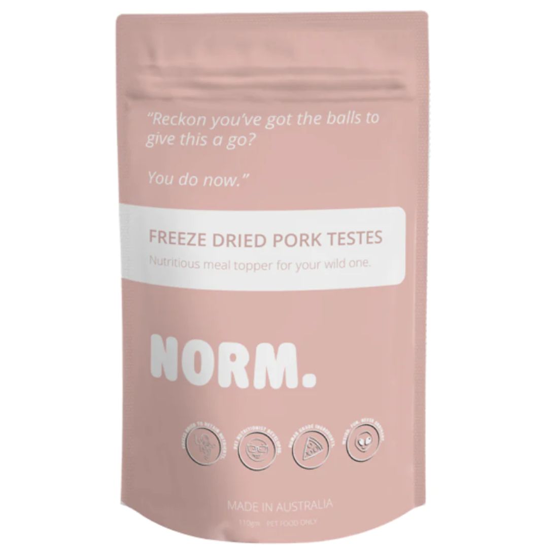 Norm Pork Testes Meal Topper