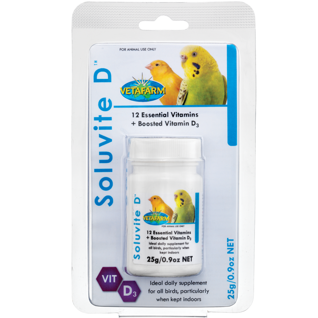 Vetafarm Soluvite D Supplements for All Birds