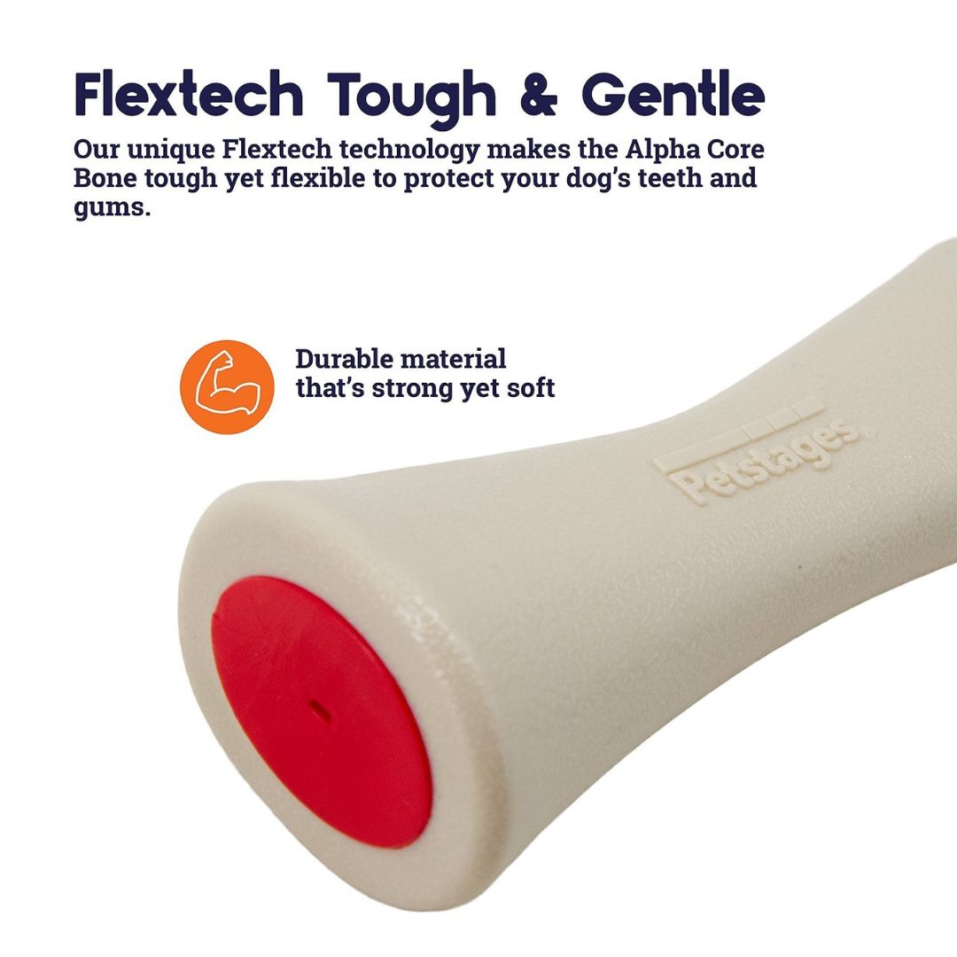 Petstages Alpha Core Bacon Scented Bone Dog Chew