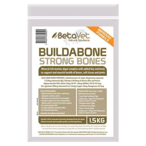 BetaVet Natural Solutions BuildaBone Strong Bone for Horses