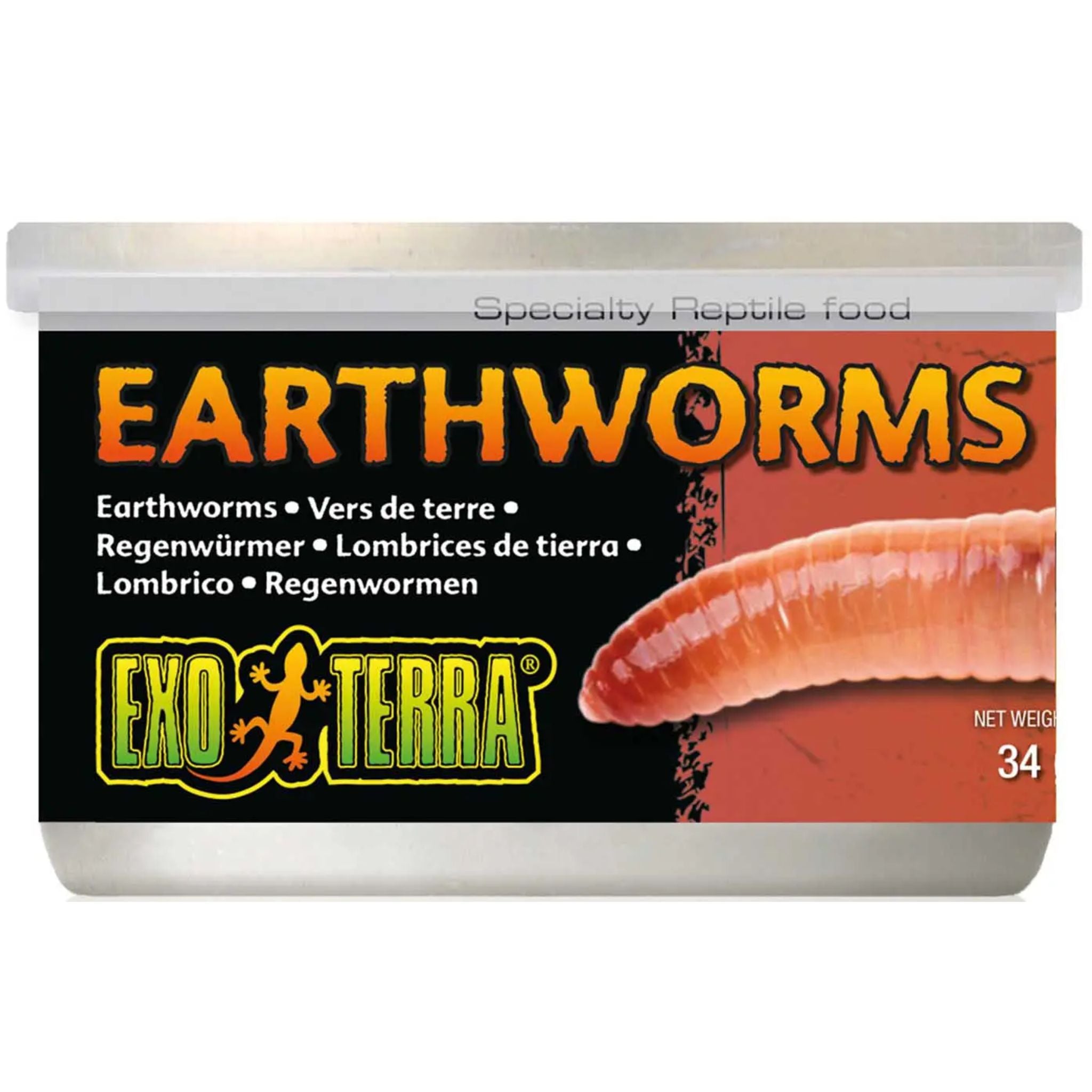 Exo Terra Earthworms Reptile Treats | PeekAPaw