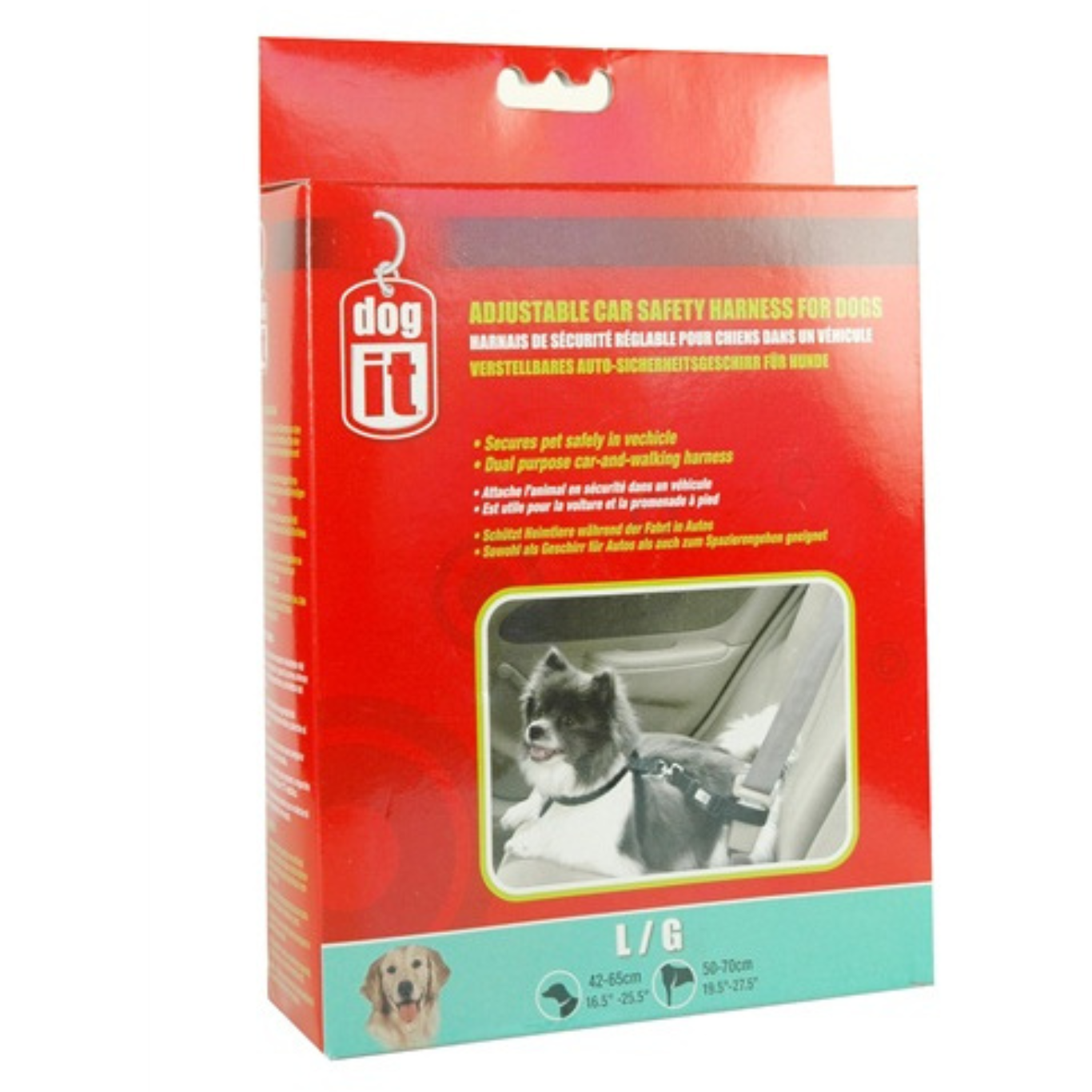 Dogit Nylon Car Safety Harness for Dogs