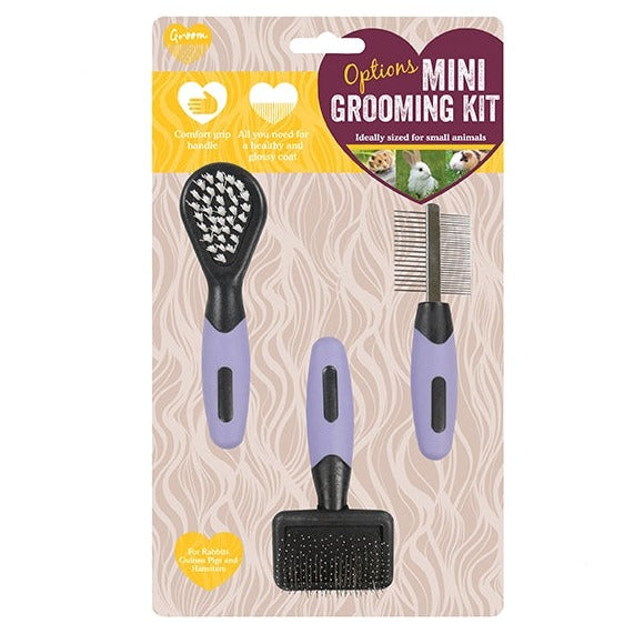 Rosewood Small Animal Mini Grooming Set
