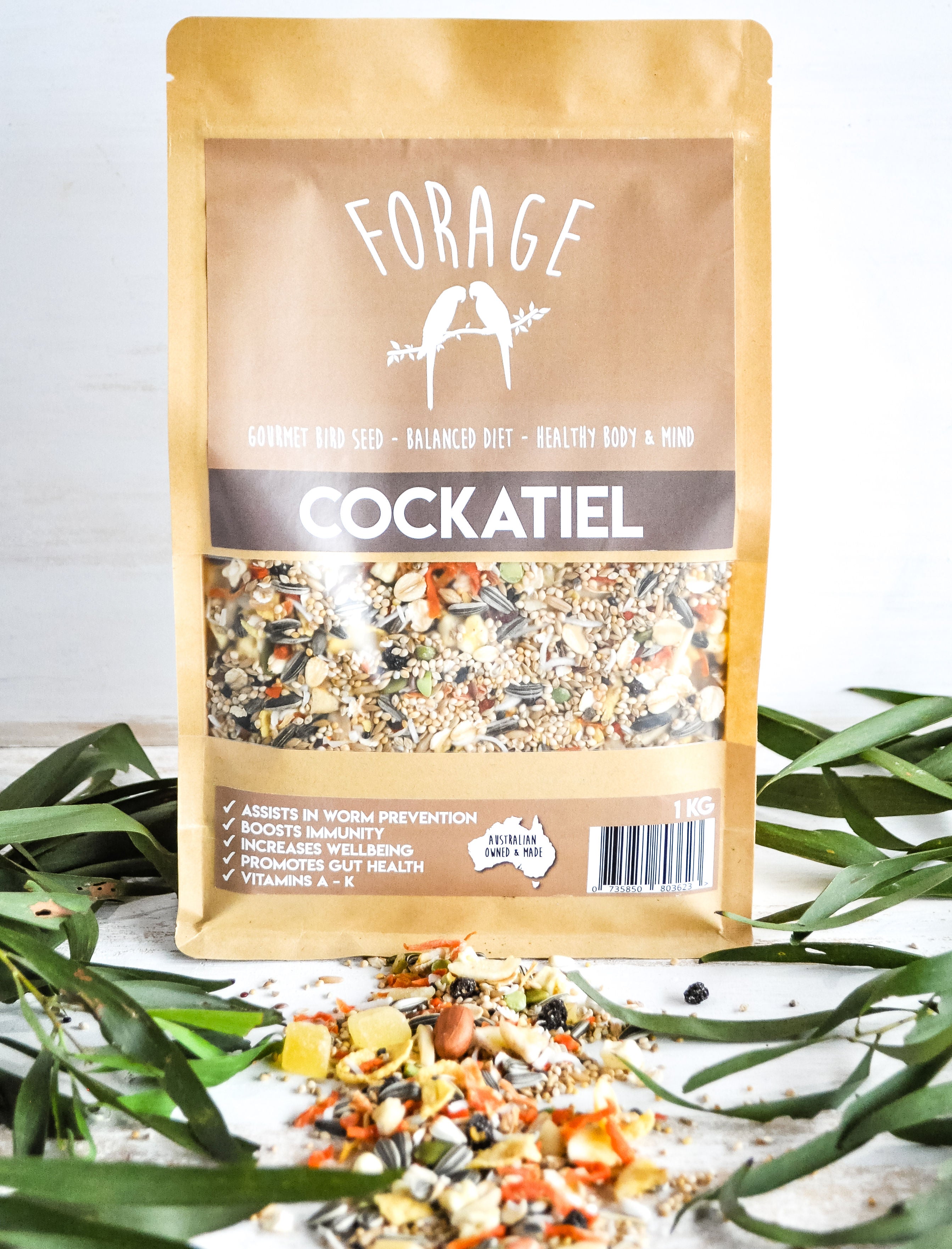 Forage Gourmet Bird Seed Cockatiel | Better Price atPeekAPaw