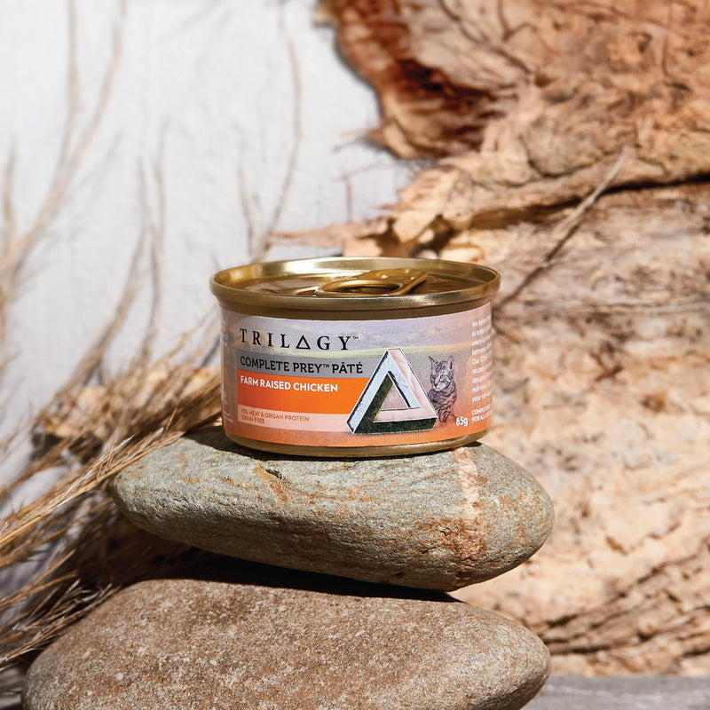 Trilogy Wet Adult Cat Food Complete Prey Pate - Farm Raised Chicken
