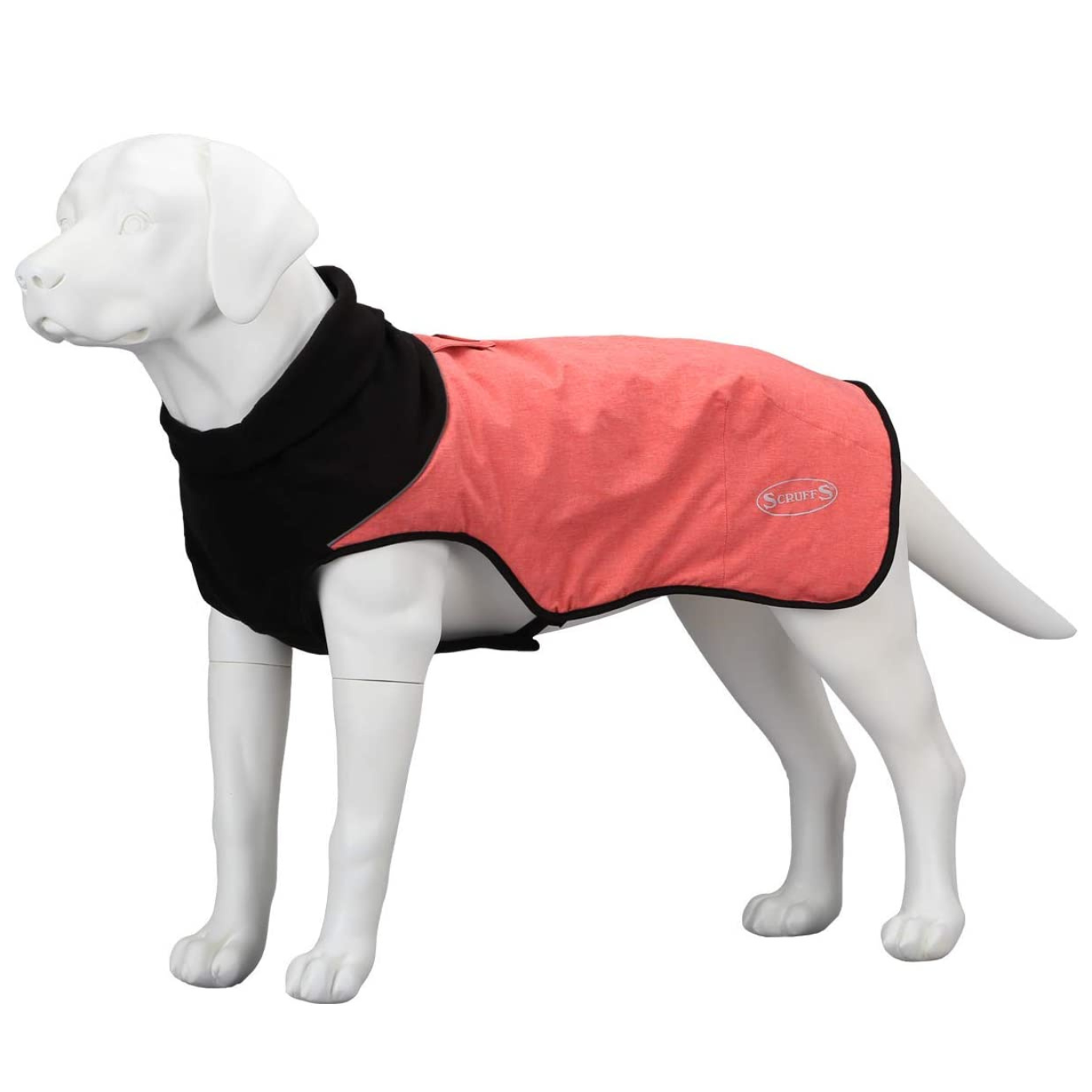 Scruffs Dog Coat/Jacket High Risk Red | PeekAPaw