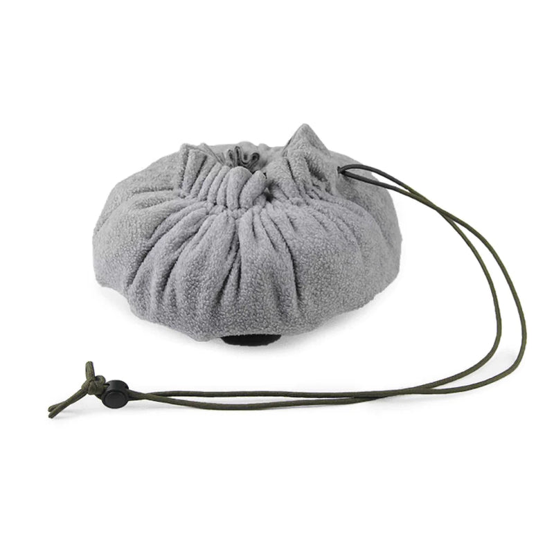 All for Paws AFP Dog Snuffle Round Fold Up Treat Mat - Green/Grey